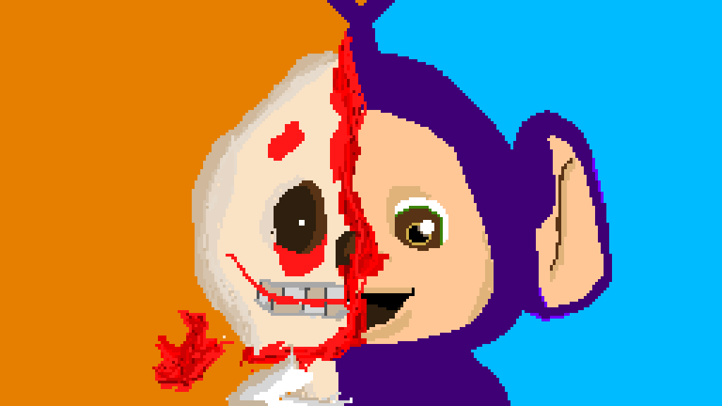 Pixilart - Teletubbies Halloween by Rubenidas