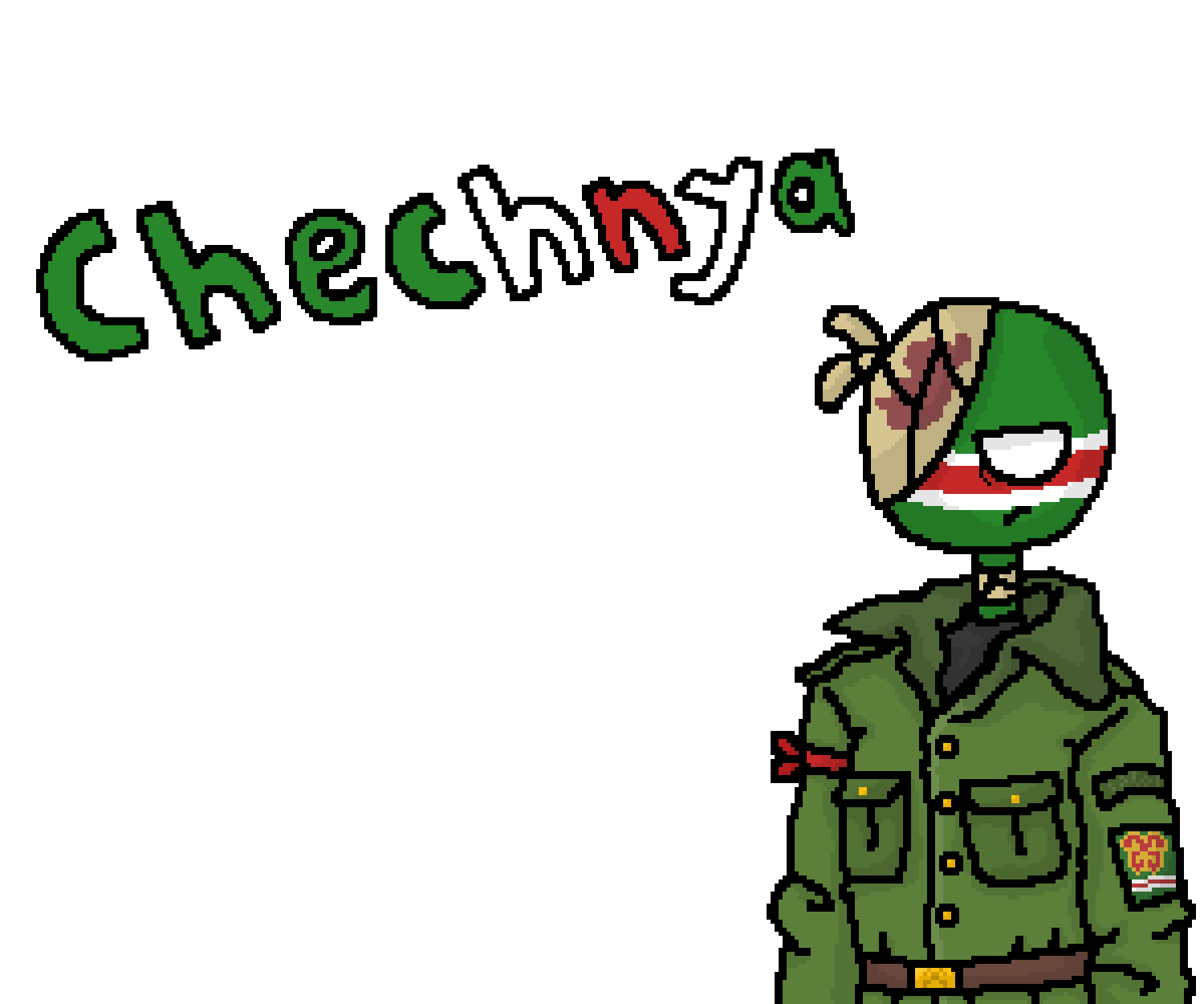 Pixilart - Chechnya by Carolus-RX01