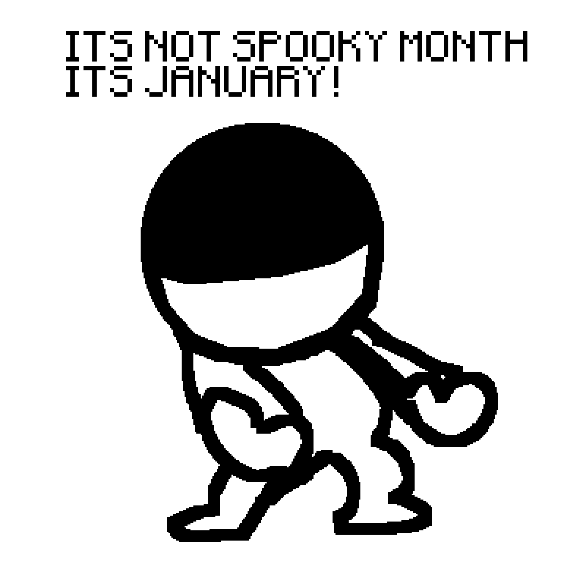 Pixilart - spooky month base by FuhNaff-Fan586