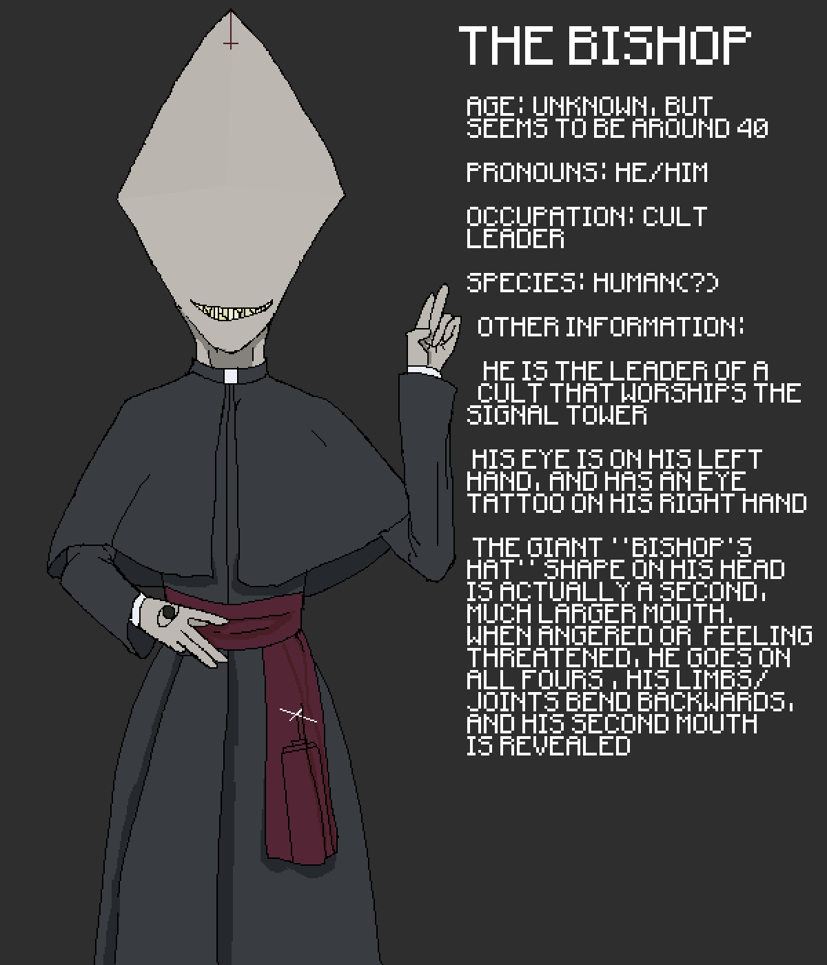 Pixilart - The Bishop by GoblinNB