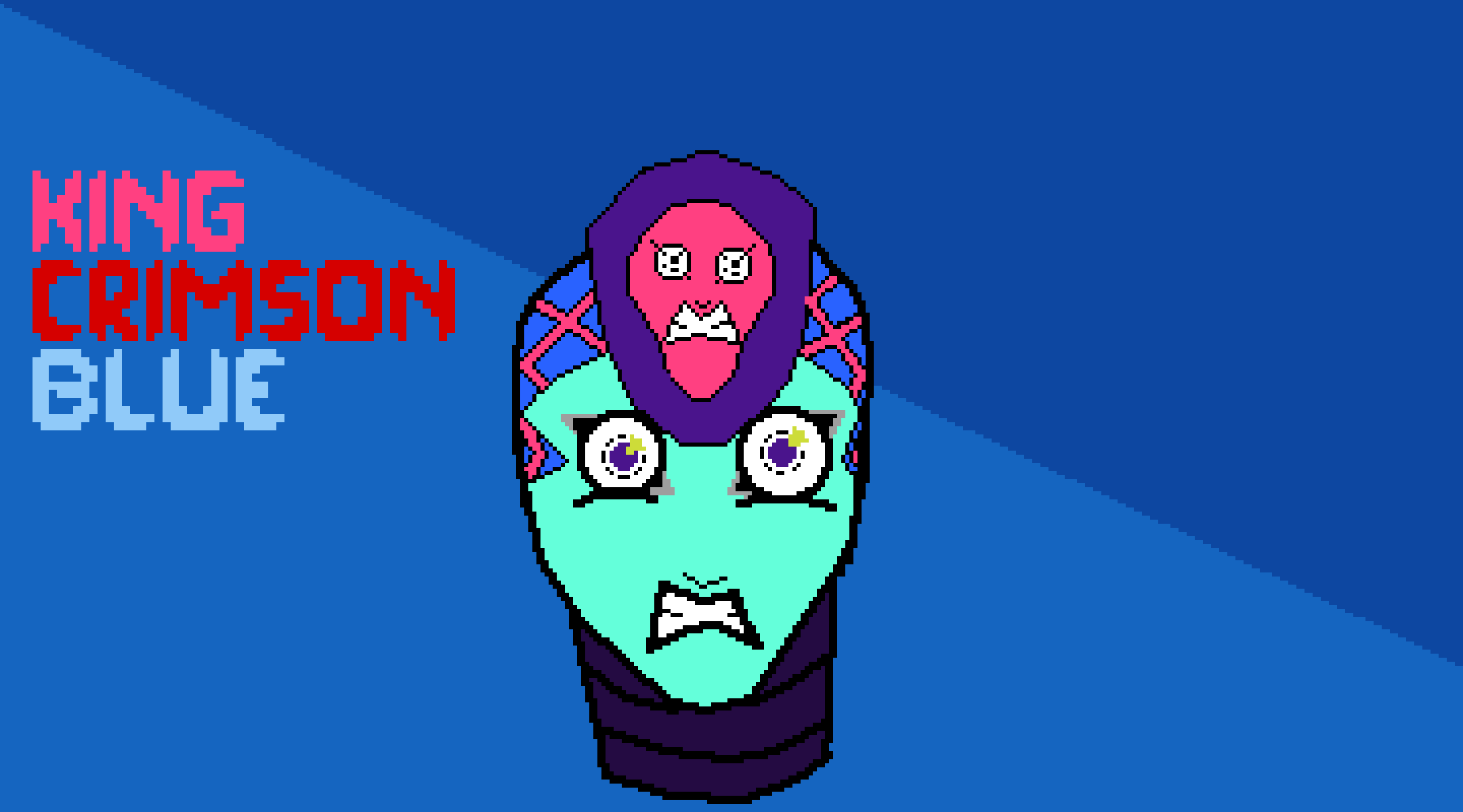Pixilart - King Crimson Blue Varien by Gangstar