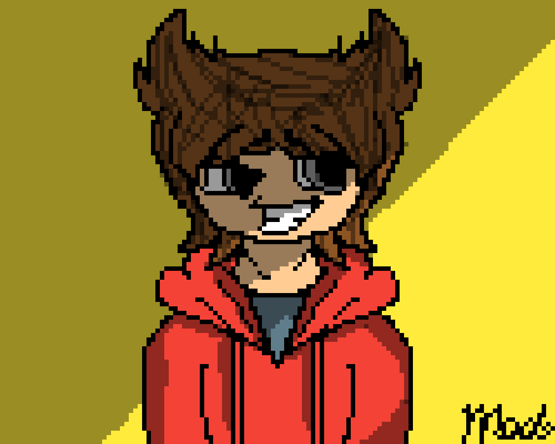 Pixilart - Tord (Mirror effect lines) Quick draw and Color by kipperdrawz