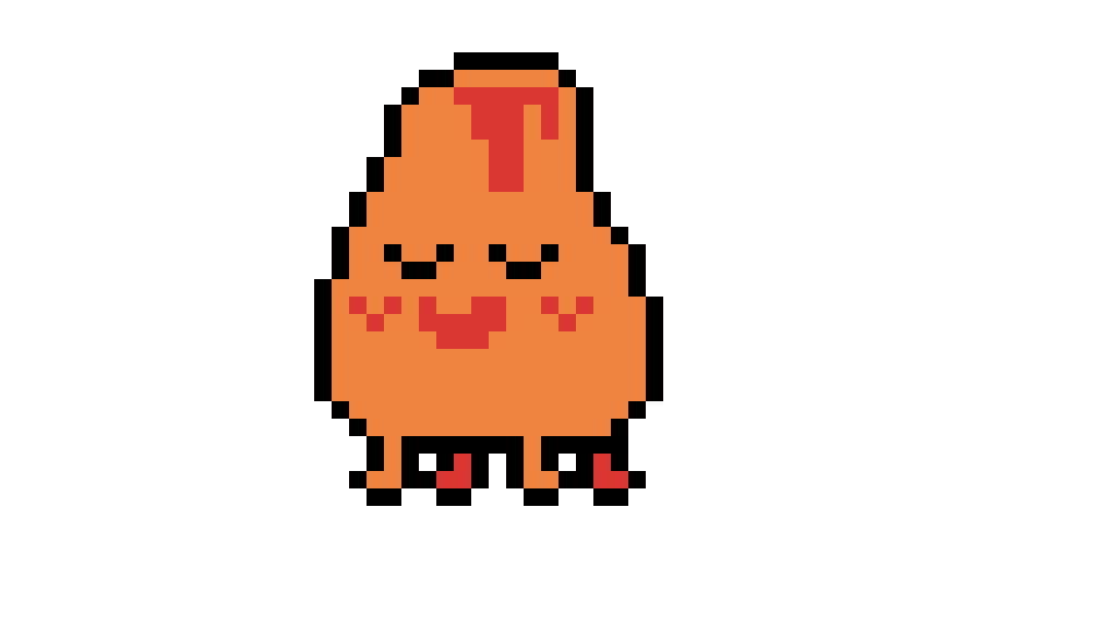 Pixilart - Vulkin Overworld Sprite by annchan