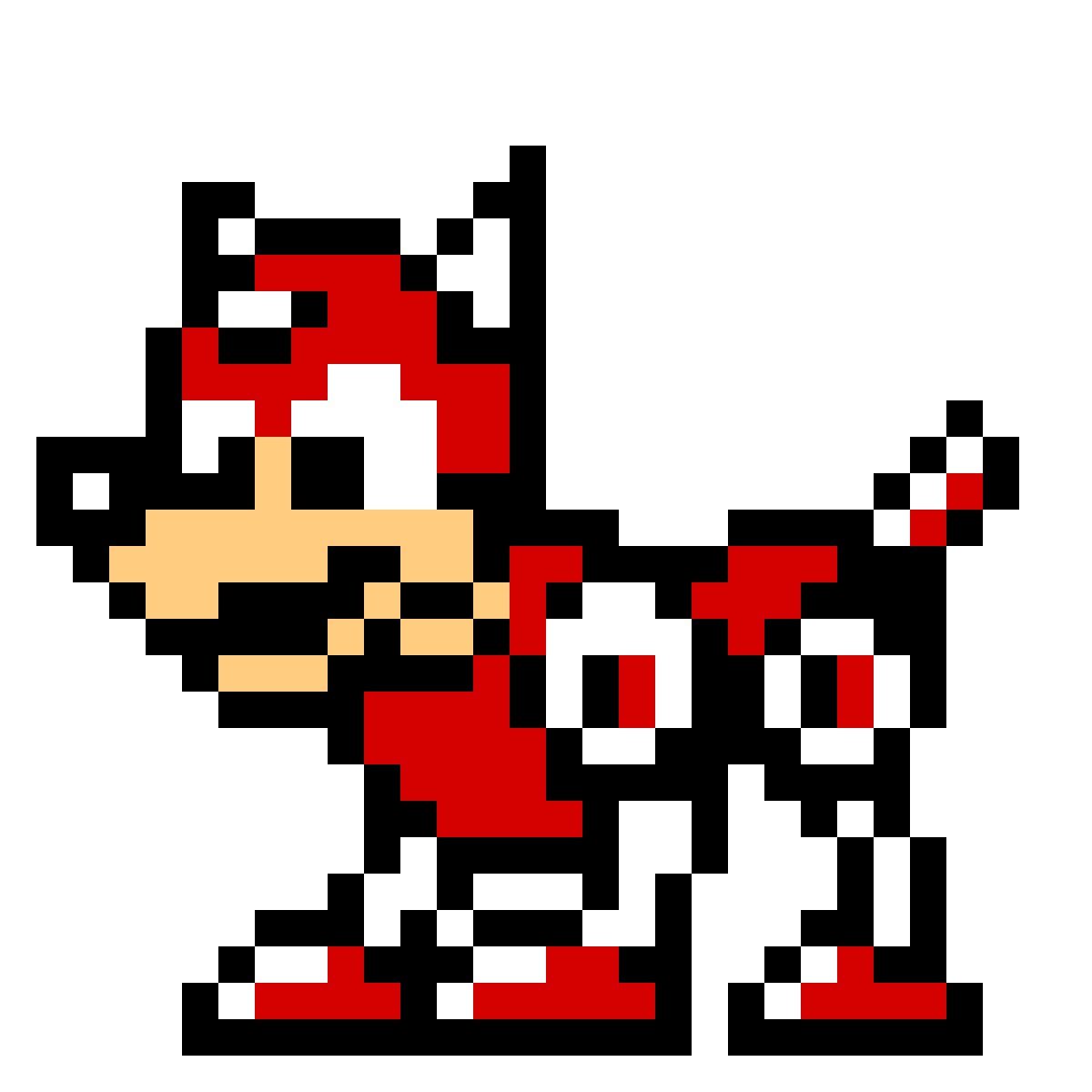 Pixilart - Rush (Mega Man) by RetroArtist18