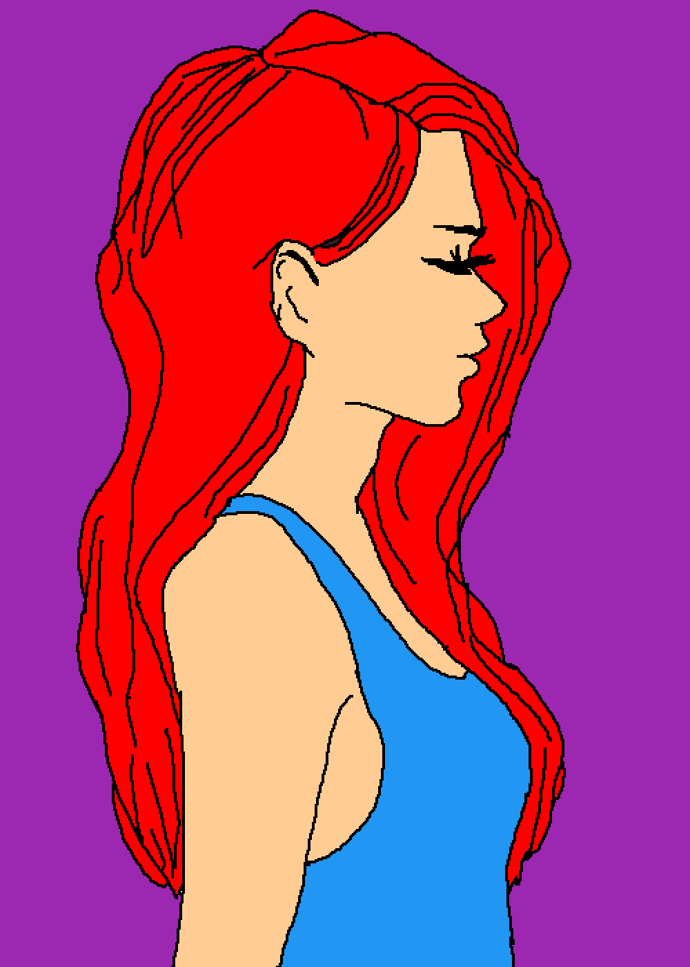 Editing red - Free online pixel art drawing tool - Pixilart