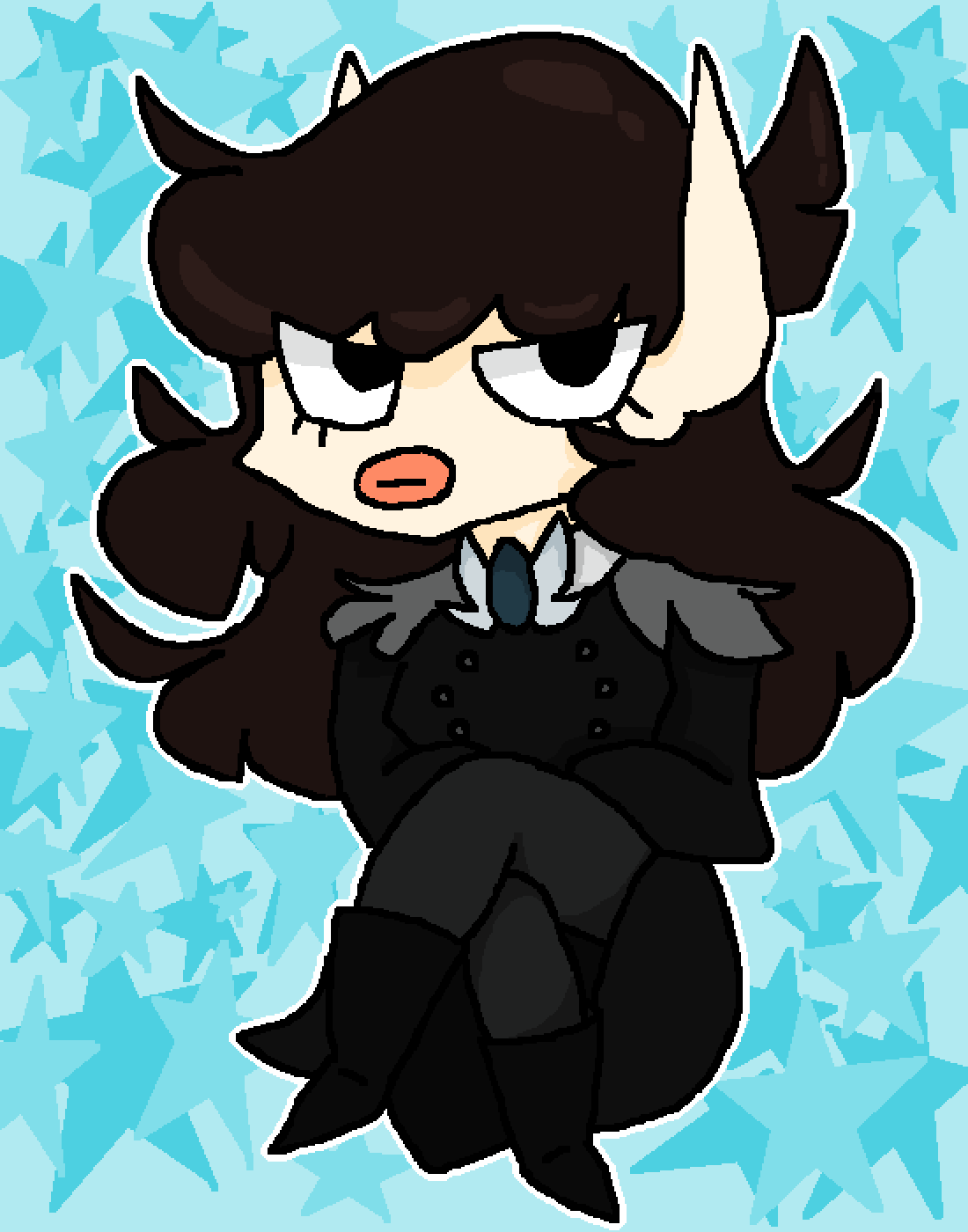 Pixilart - Floating by CreatureBook