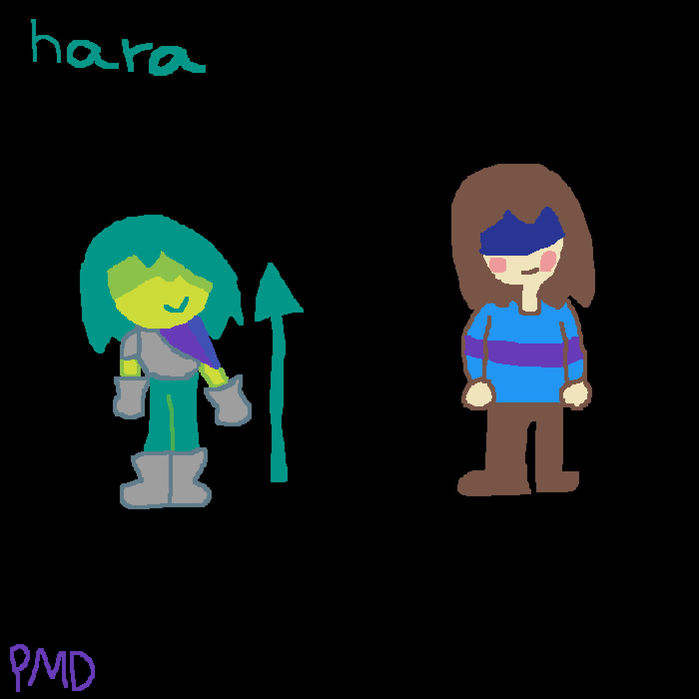 Pixilart - Delta swap kris/delta rune (underswap) kris by PMD123