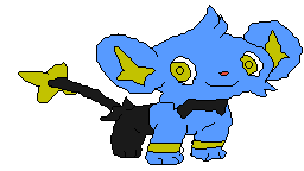 Editing Shinx - Free online pixel art drawing tool - Pixilart