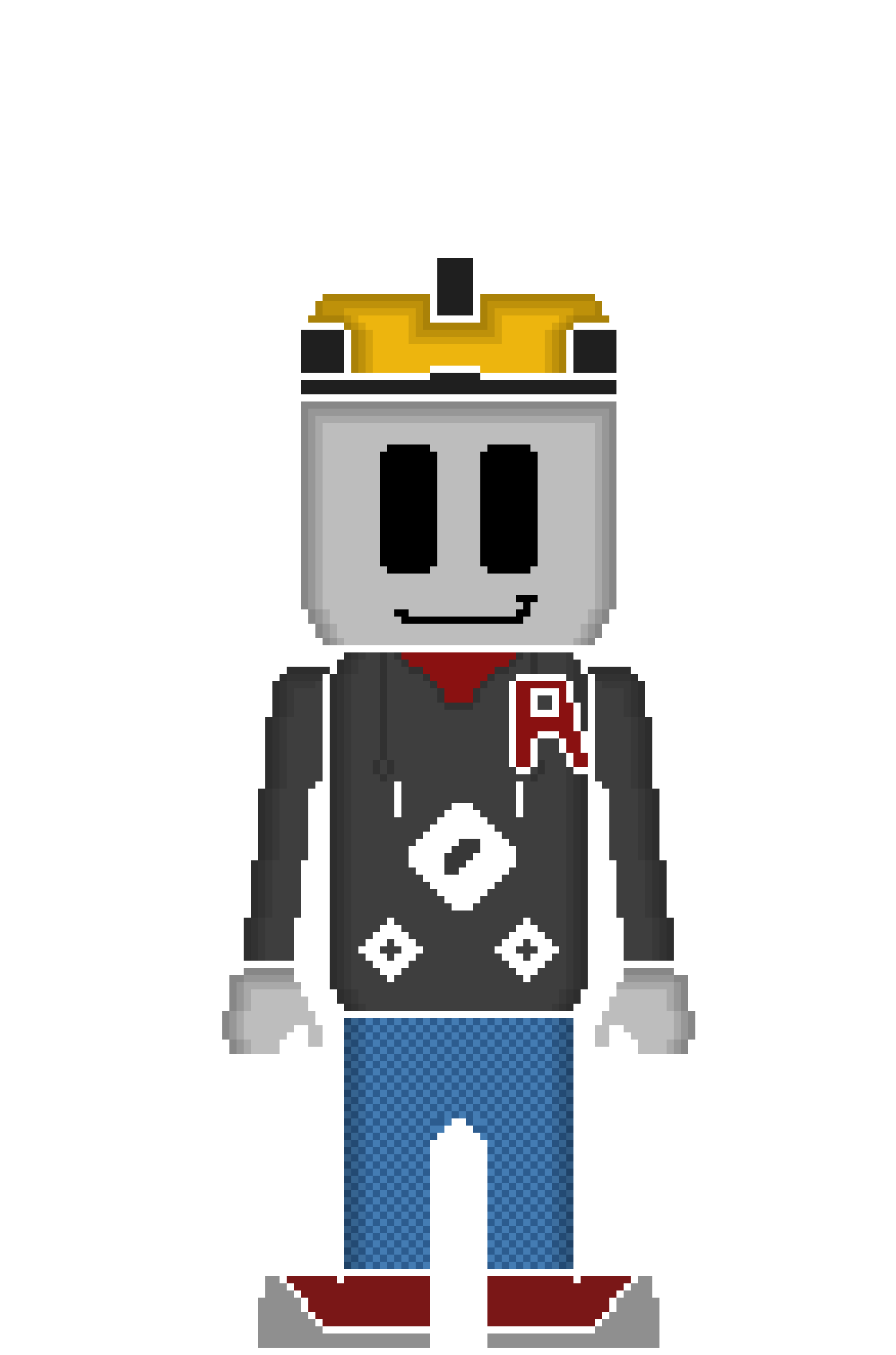 Pixilart - builderman by Titular