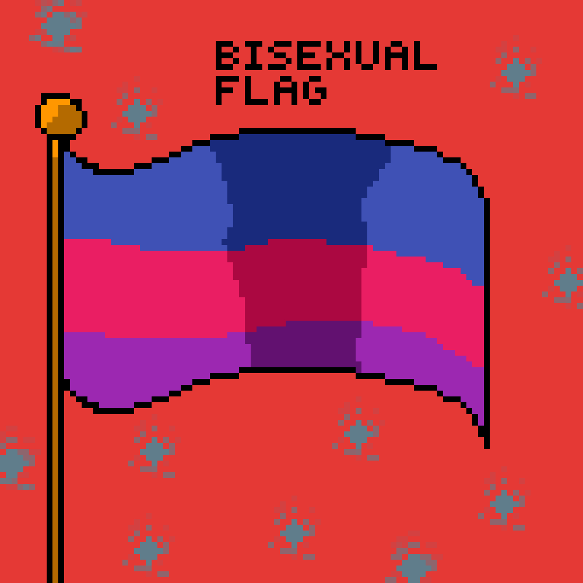 Editing bisexual flag - Free online pixel art drawing tool - Pixilart