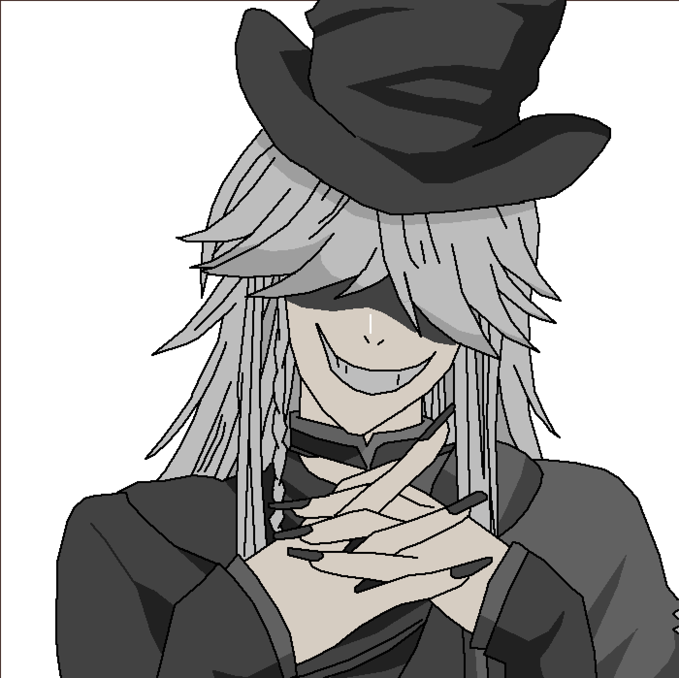 Pixilart - The Undertaker by robot-cat-3000