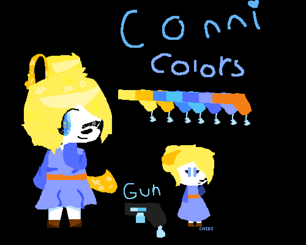 Pixilart - conni ("new" oc style test) by connithecorgi