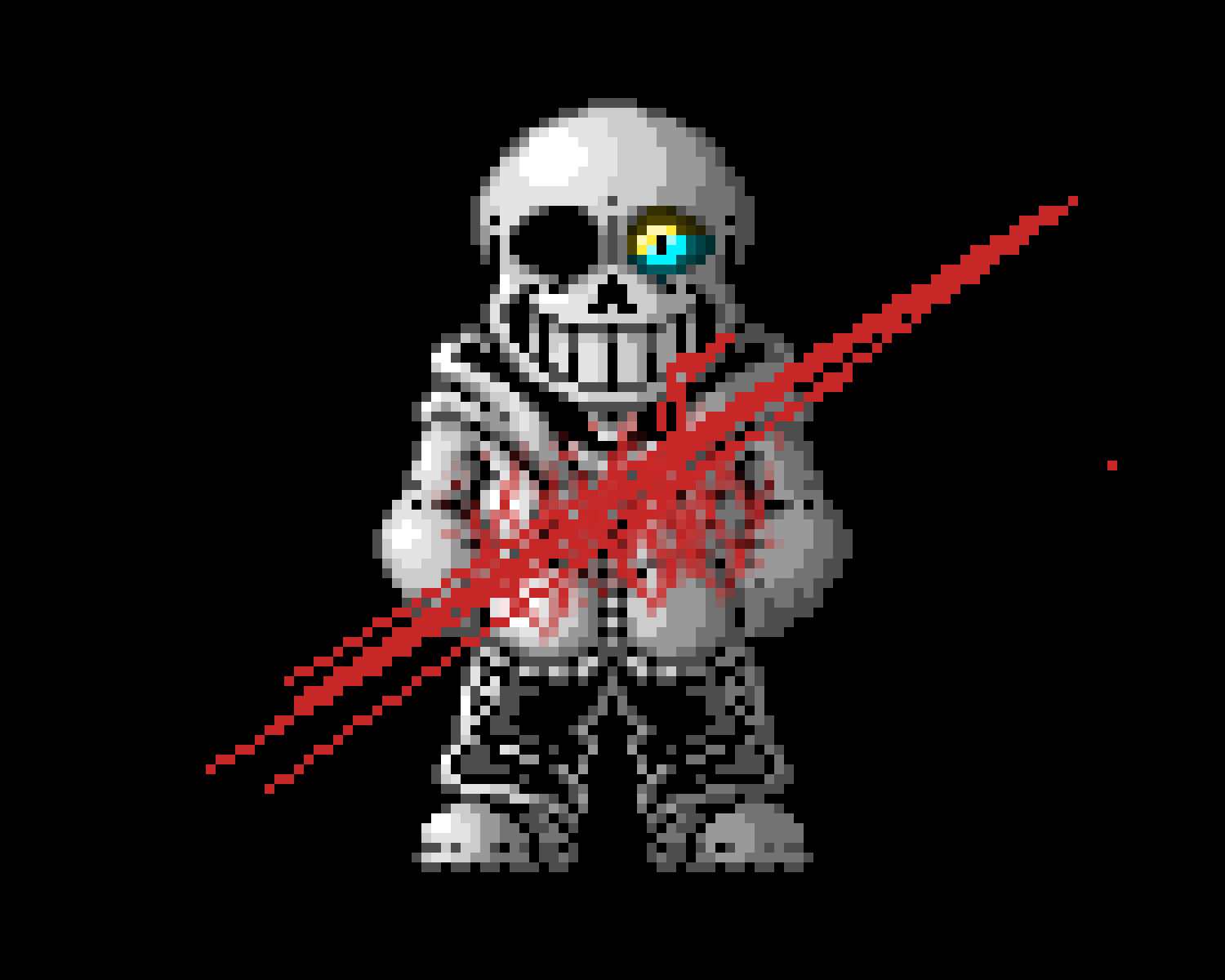 Pixilart - La muerte de sans by H91
