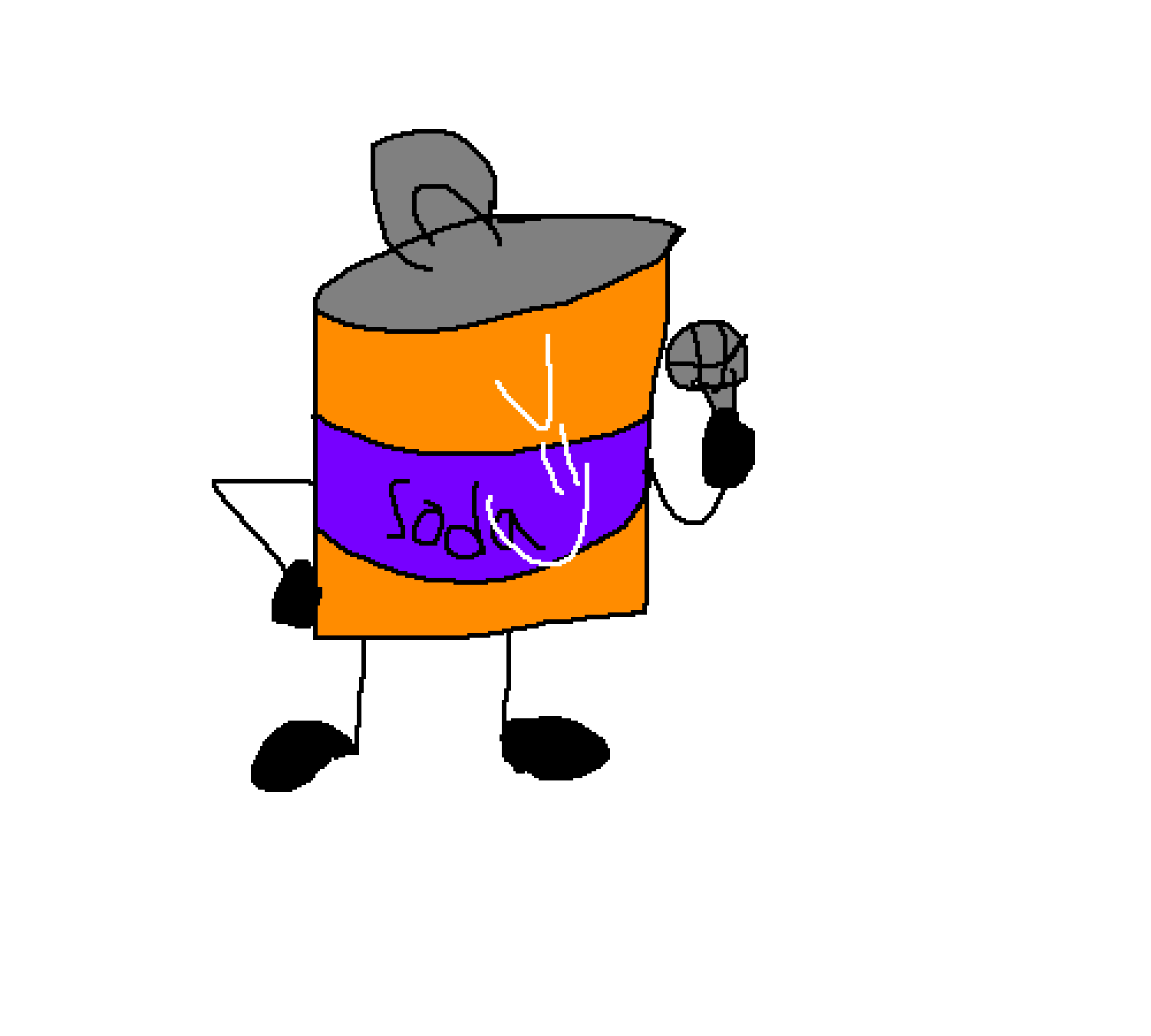 Pixilart - My bfb character soda in by KidArts