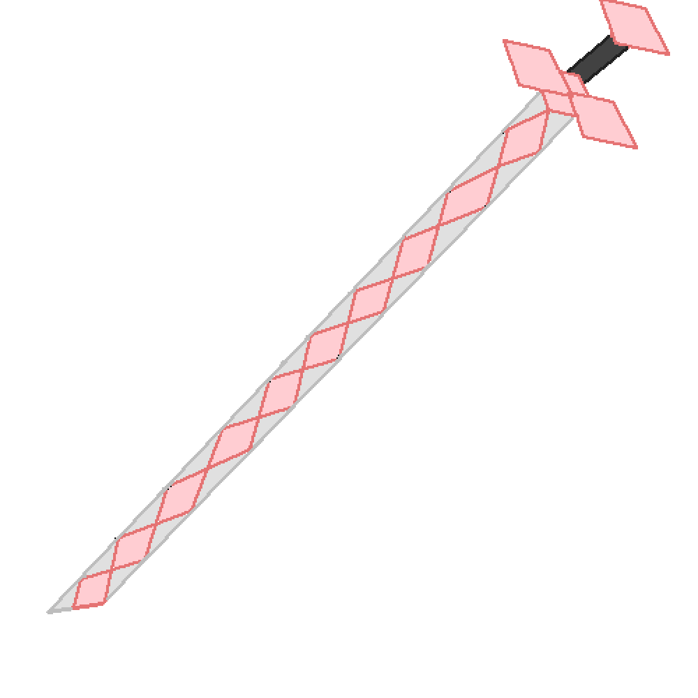 Pixilart - pink diamond blade by das-be-da-slime