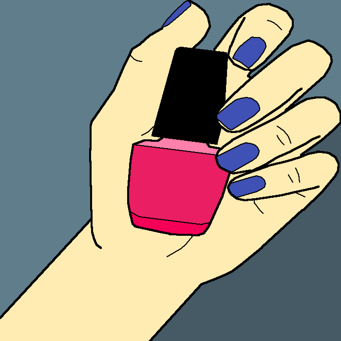 Editing nails and nail polish - Free online pixel art drawing tool ...
