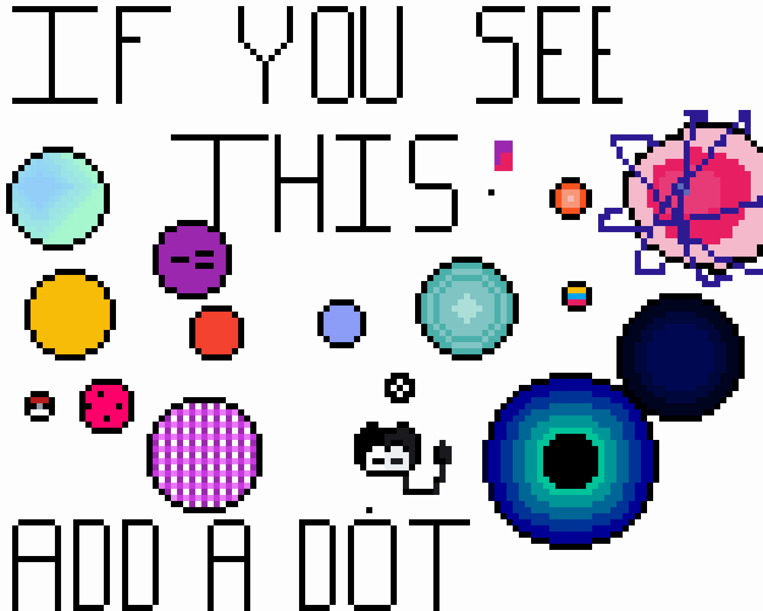 Pixilart - Add a dot by BloobirdXP