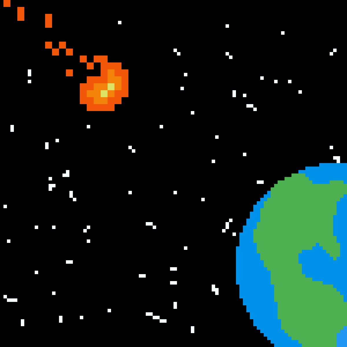 Pixilart - rip earth by NeonPhoneix