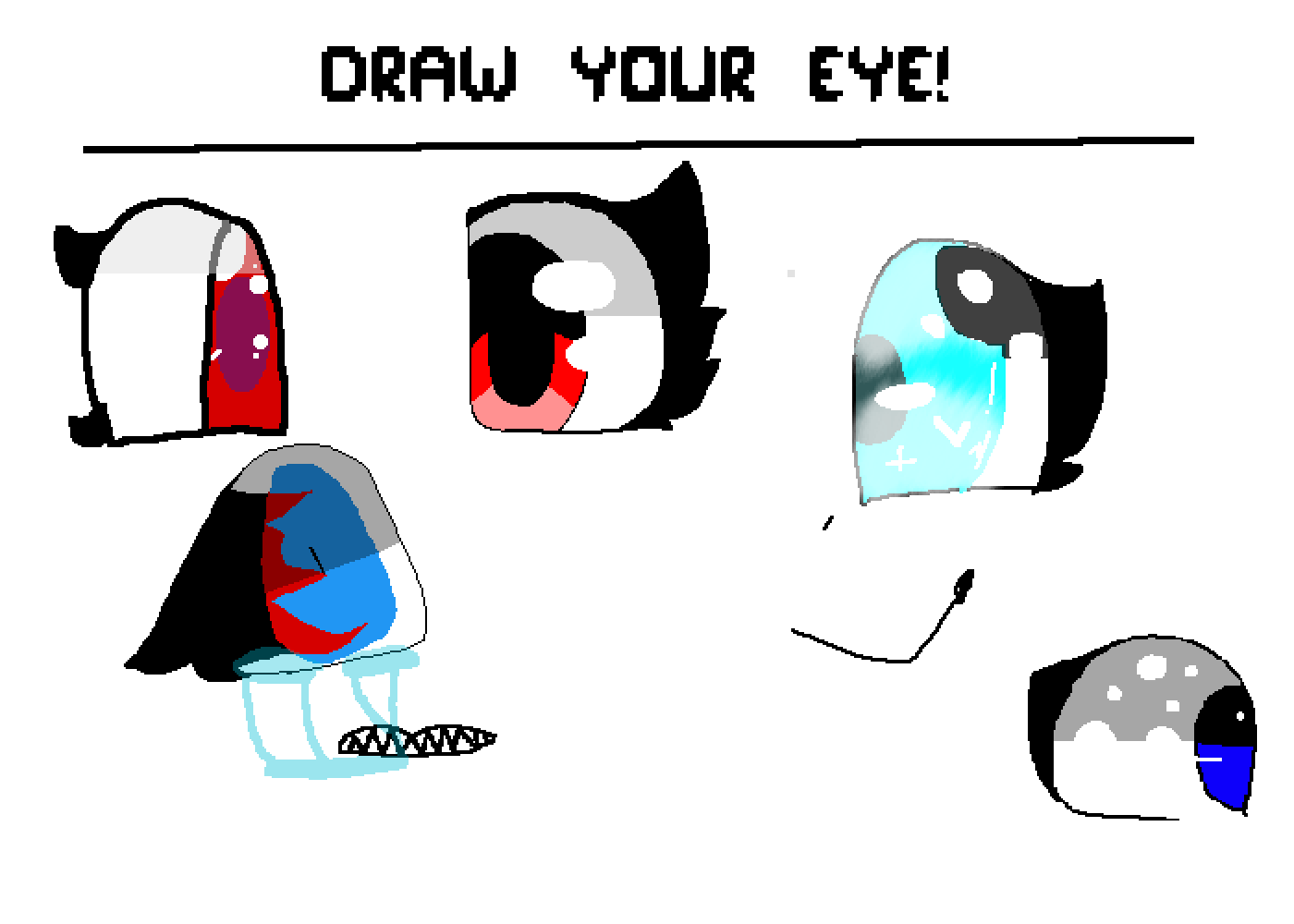 Pixilart - Draw Your Eye by LightWolfXx