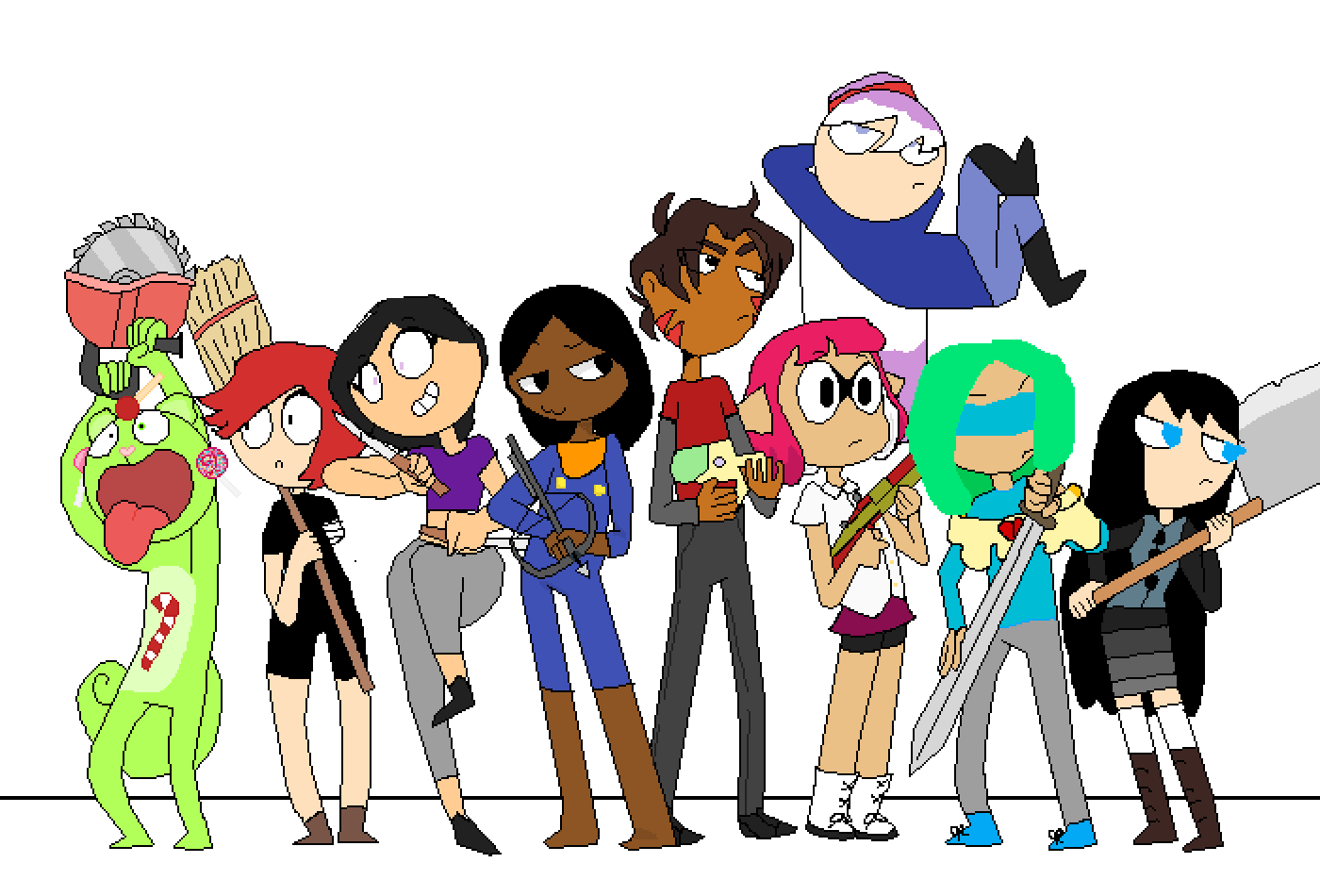 Pixilart - GO Team by sommerblodregn