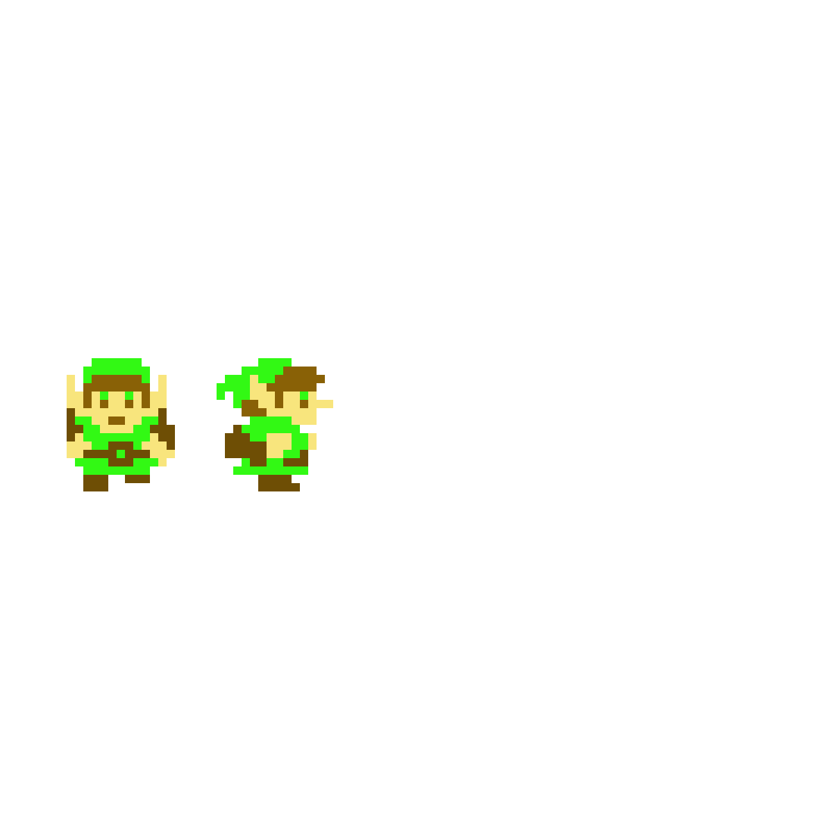 Pixilart - Link sprite by nicmaster