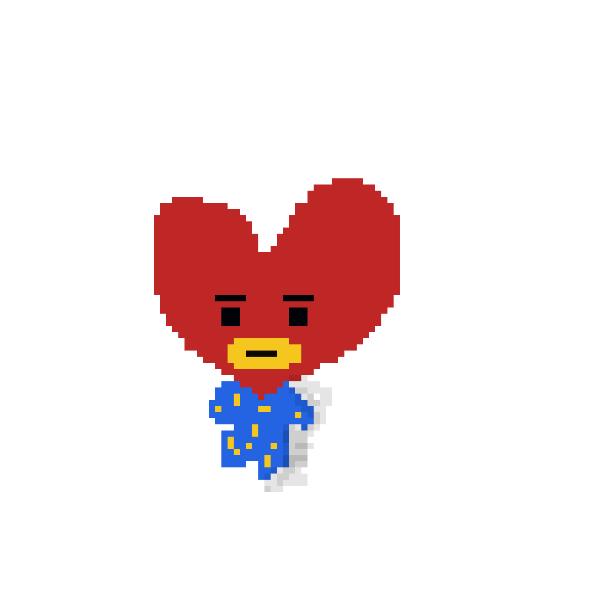 Editing bt21 tata - Free online pixel art drawing tool - Pixilart