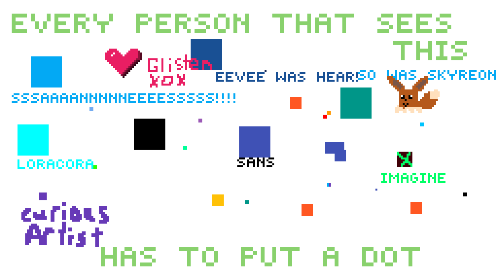 Editing Add a dot! - Free online pixel art drawing tool - Pixilart