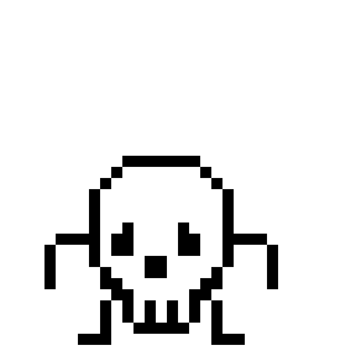 Pixilart - Skull by PolterBlast