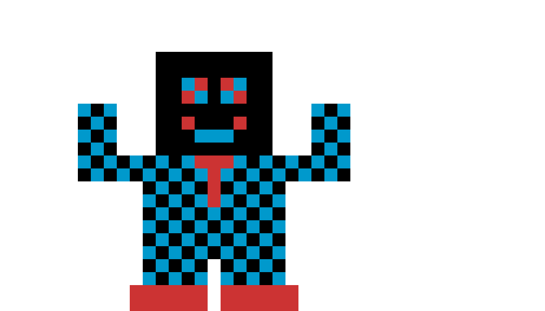 Pixilart - checkman-outlaw by dreamyard
