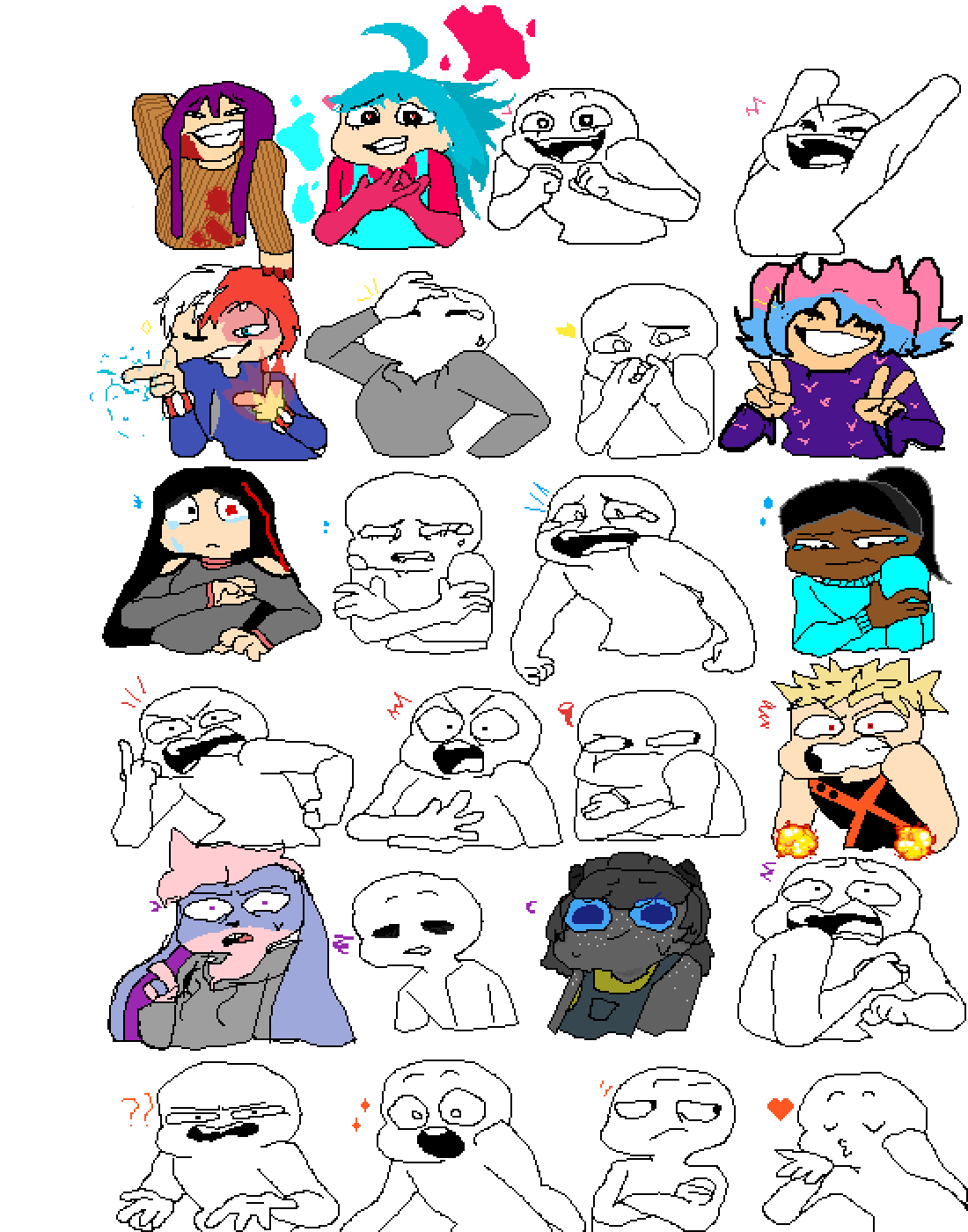 Editing Yeet - Free online pixel art drawing tool - Pixilart