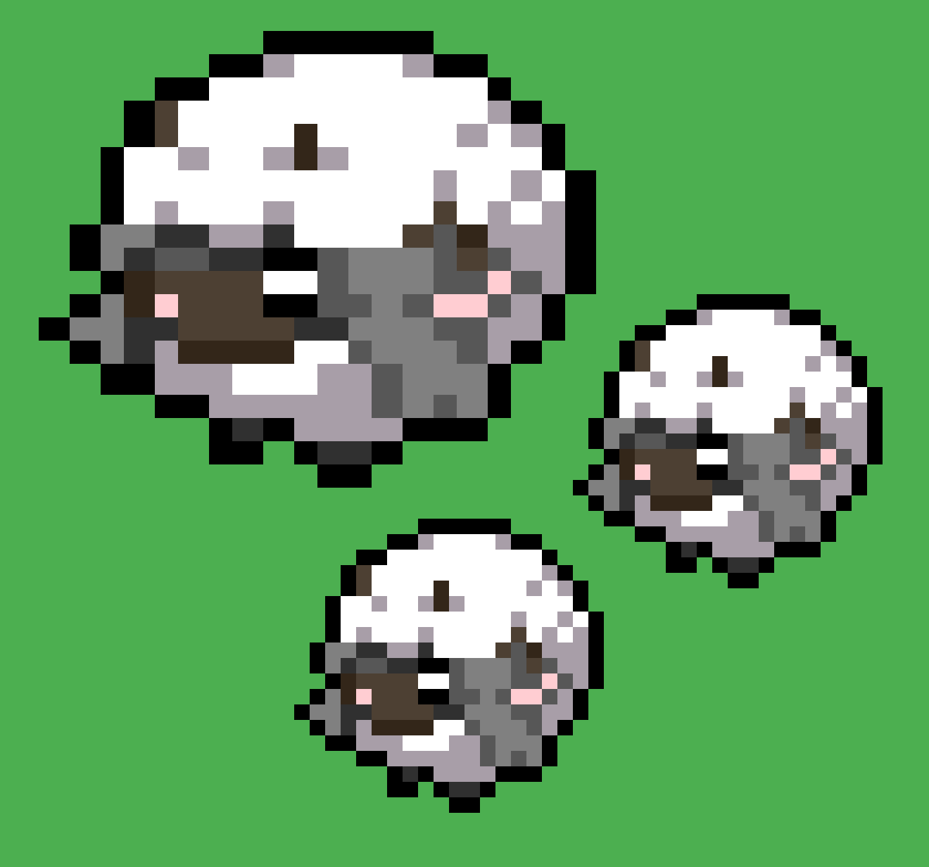 Pixilart - Wooloo sprites by Glowsnowflake