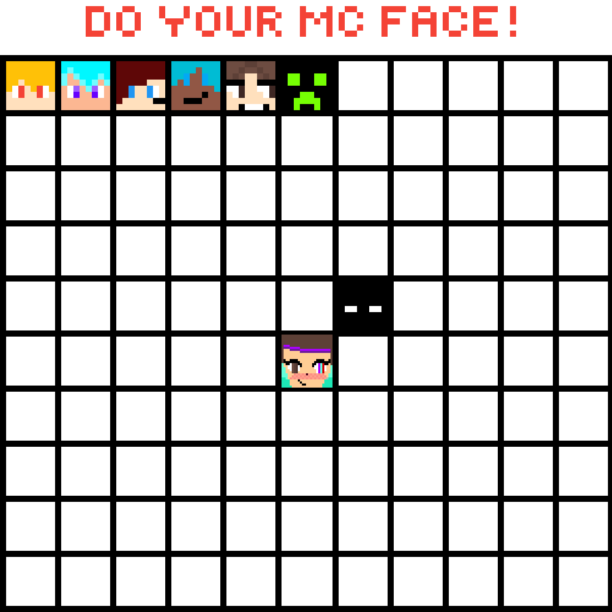 Pixilart Draw Your Mc Face By Byeforeverxd