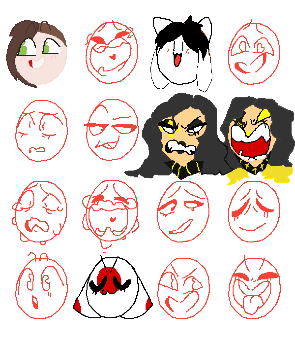 Editing mary tudor - Free online pixel art drawing tool - Pixilart