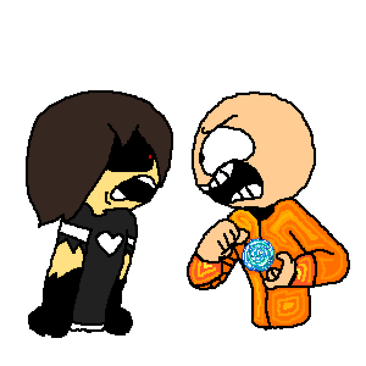 Editing RASENGAN - Free online pixel art drawing tool - Pixilart