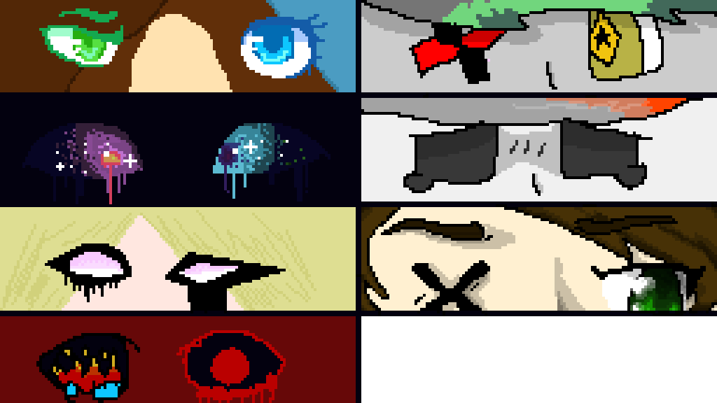 Pixilart - EYESHOT COLLAB by MiniMubin