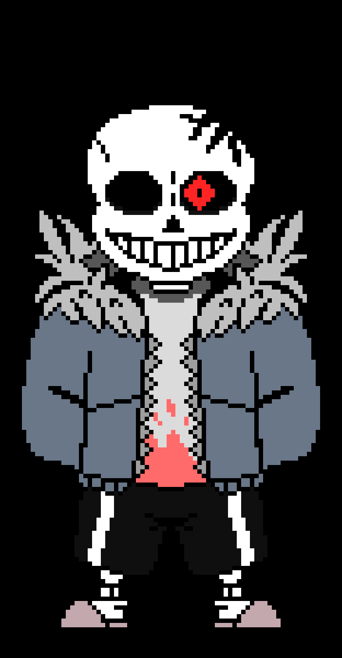 Pixilart - Horrortale Sans by Zixy