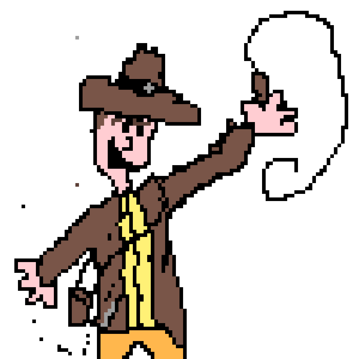 Editing indiana jones - Free online pixel art drawing tool - Pixilart