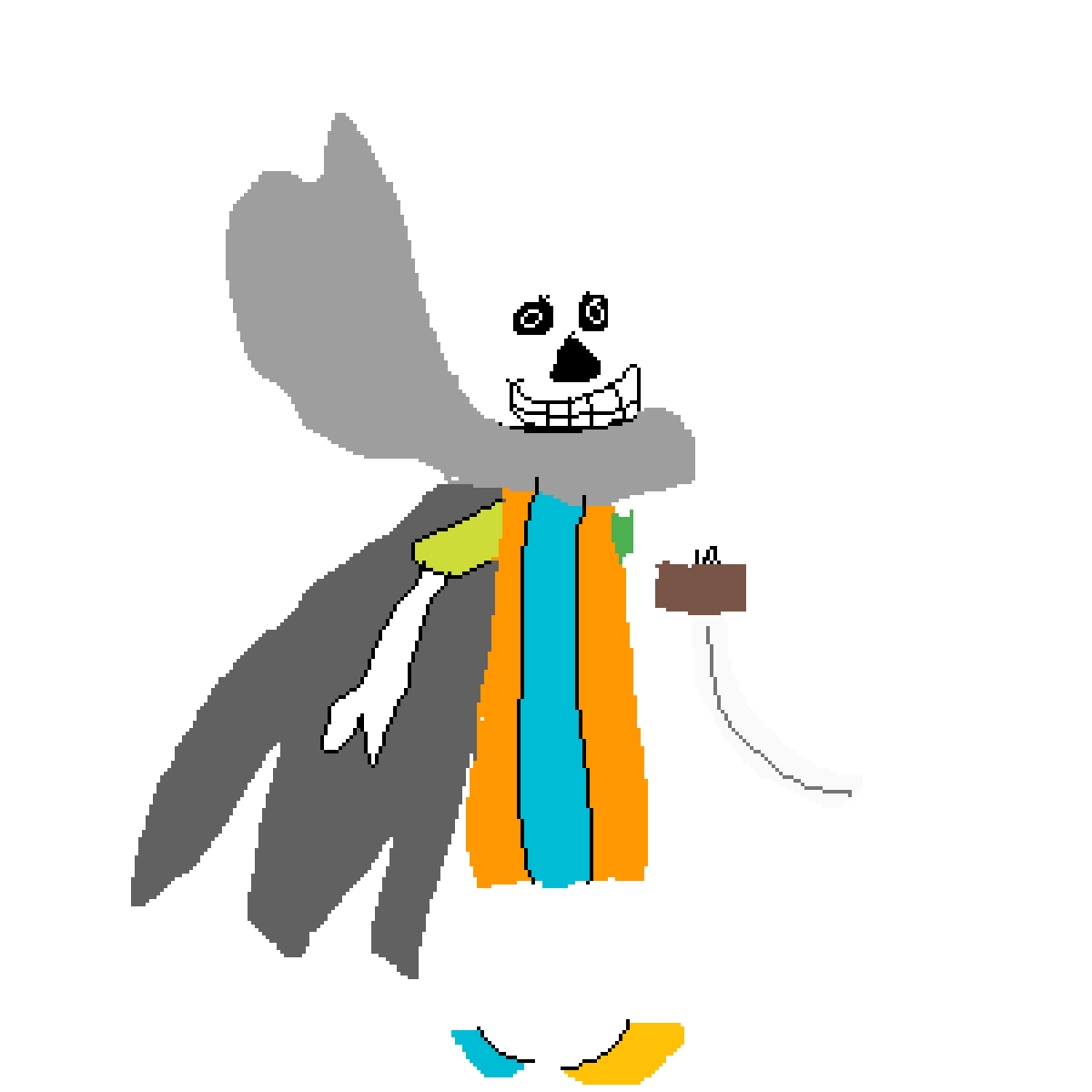 Pixilart - Mastertale sans by From-Motherfan
