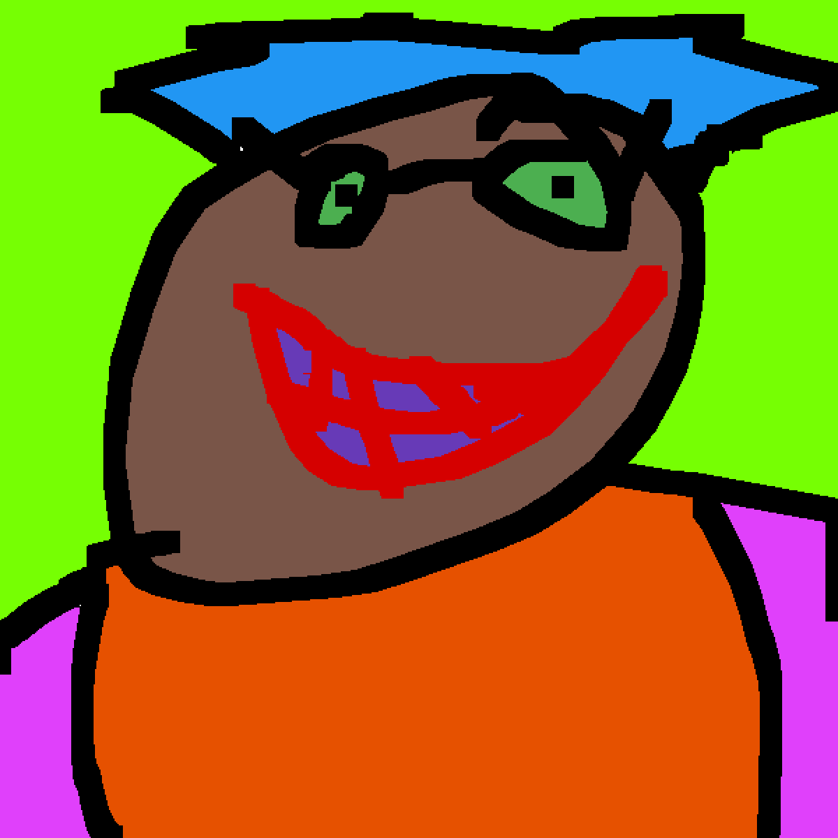 Pixilart - creepy face by LUCAS-THE-EPIC