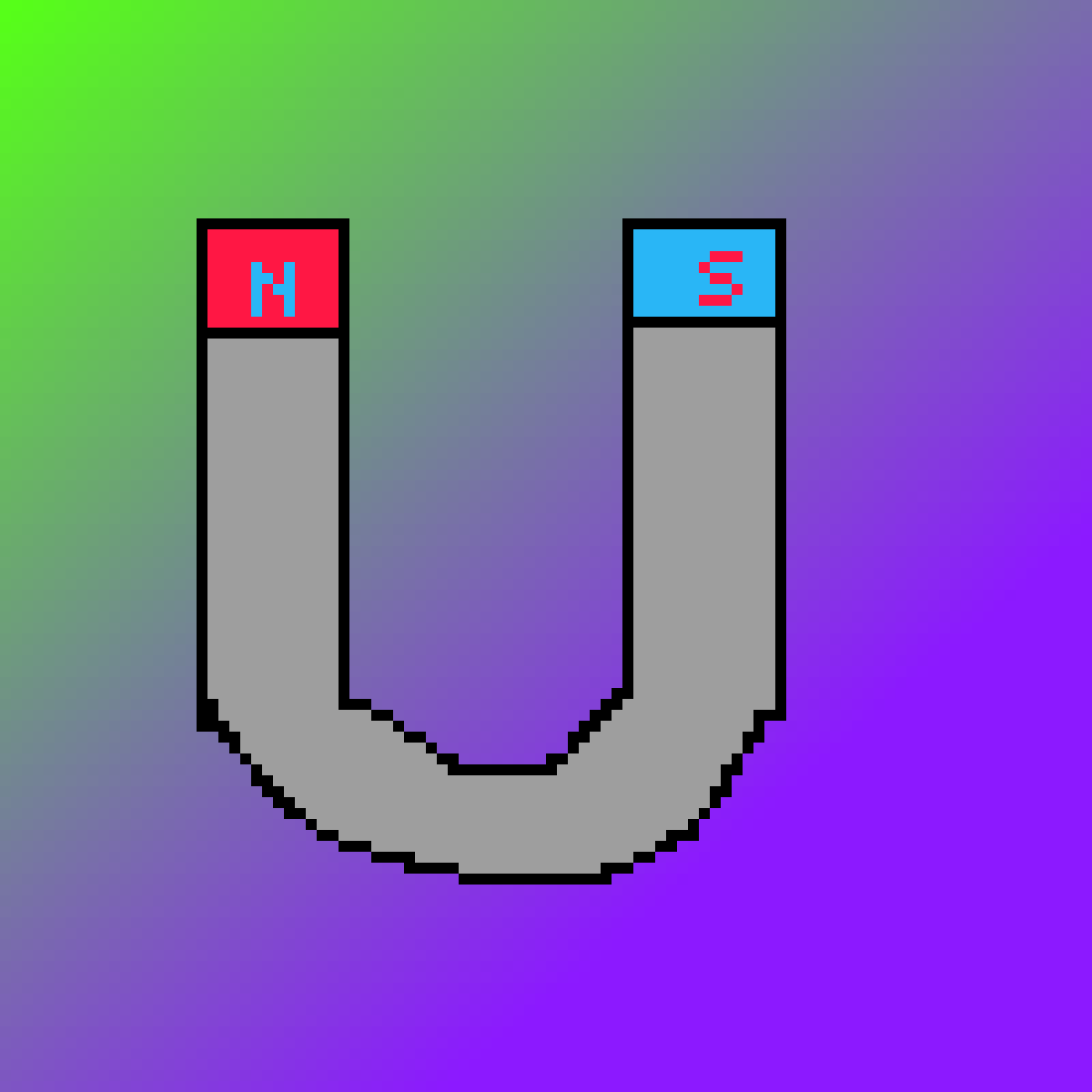 Pixilart - magnet by panda89