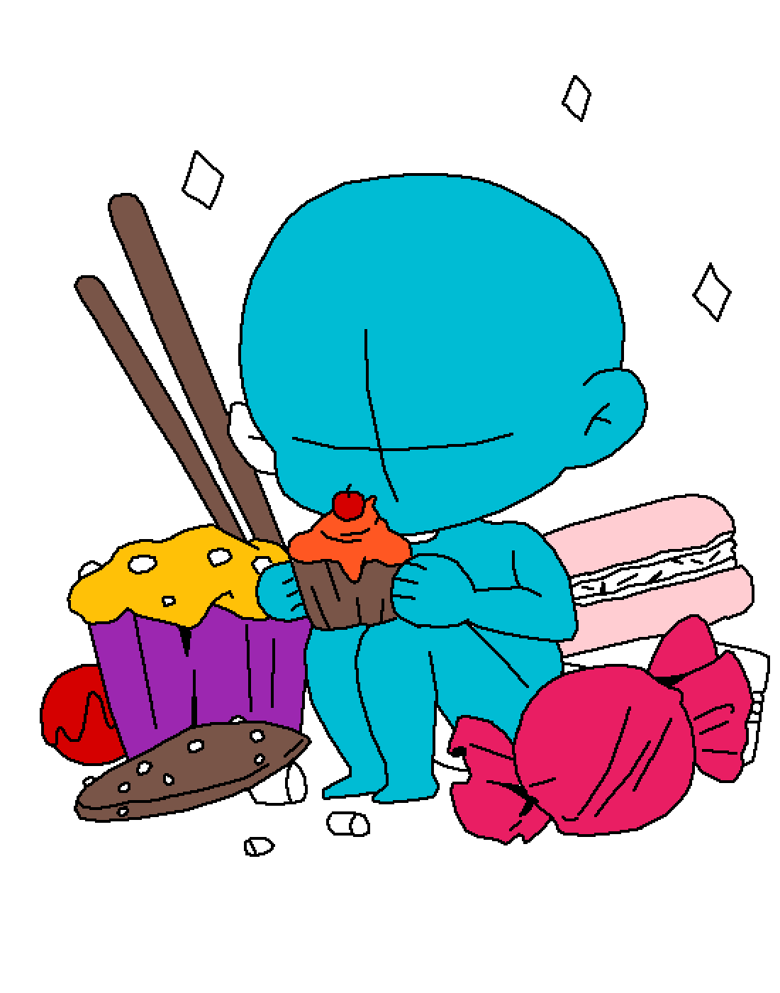 Editing candy MY FAVORITE - Free online pixel art drawing tool - Pixilart