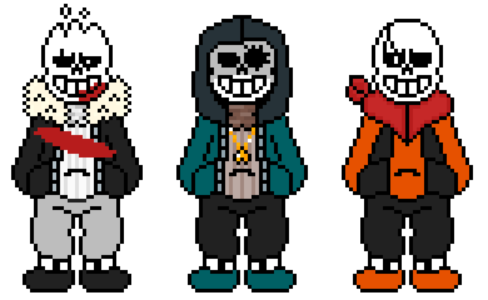 Pixilart - Forgotten Trio Phase 1 5 by Scarejack556