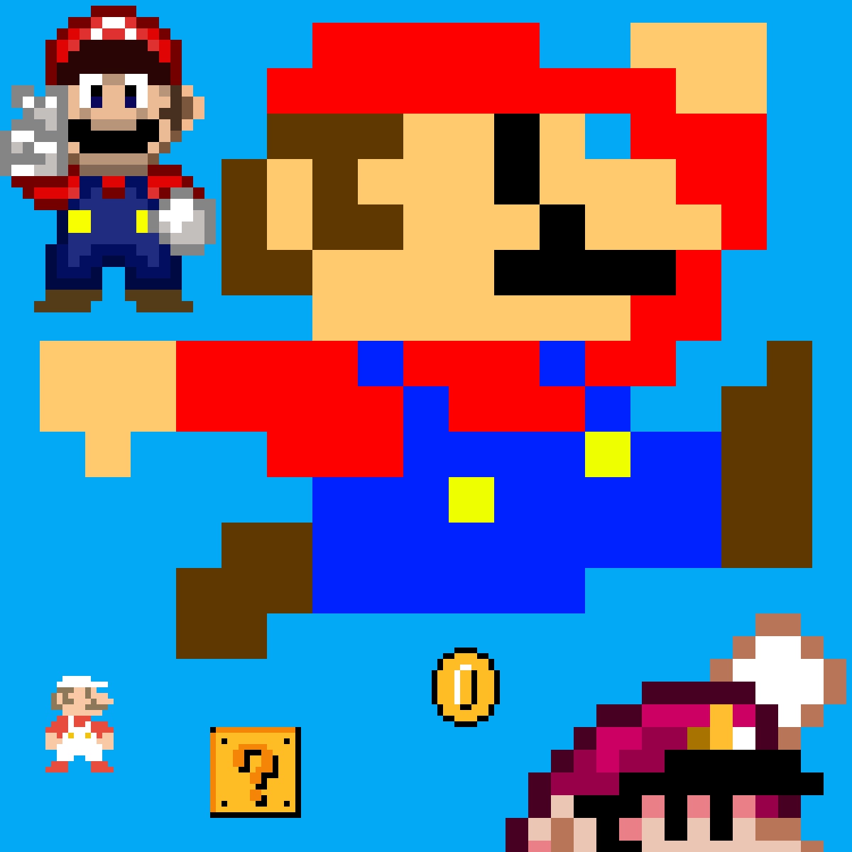 Pixilart - Mario by PixelCat2017