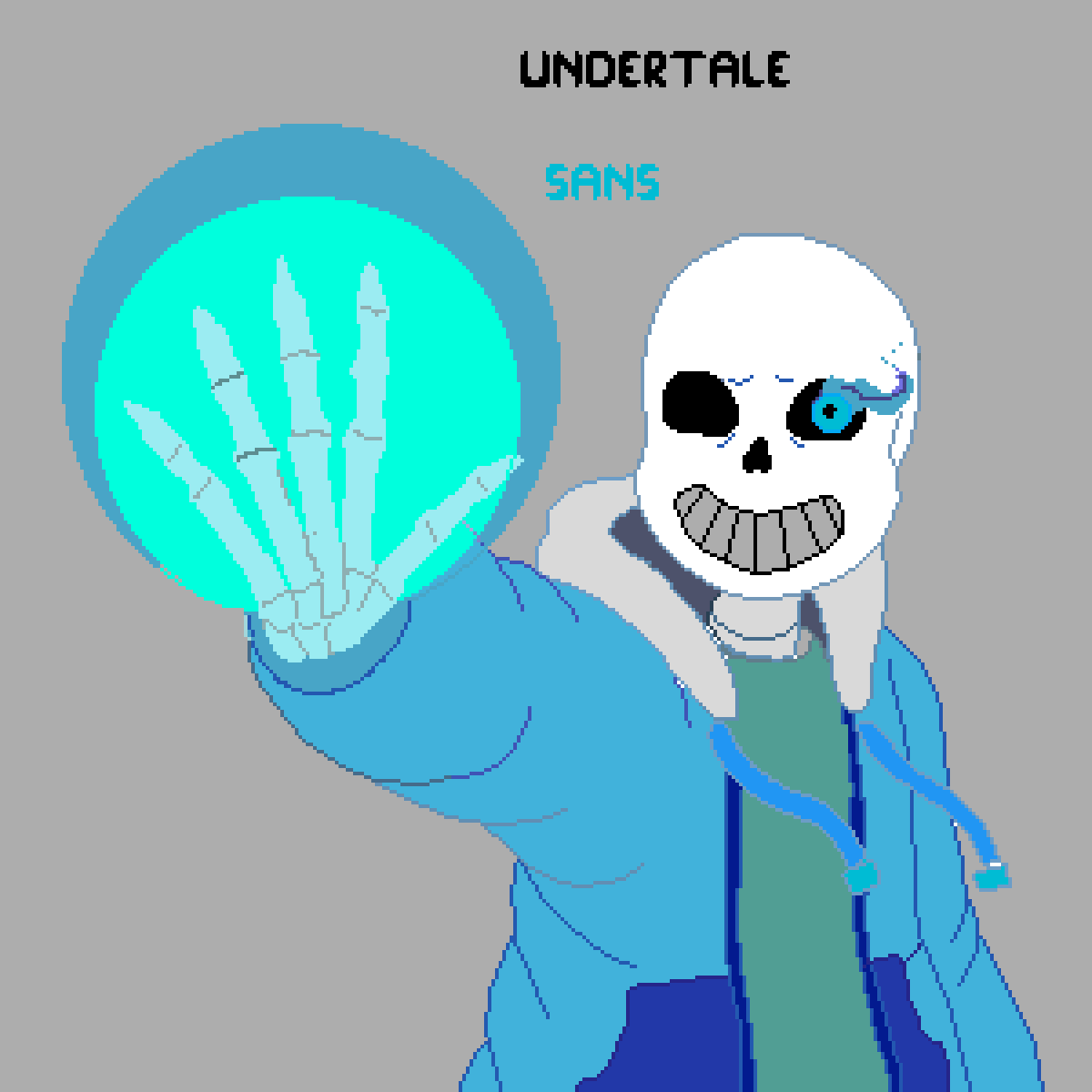 Pixilart - sans spell by Anthro-kid