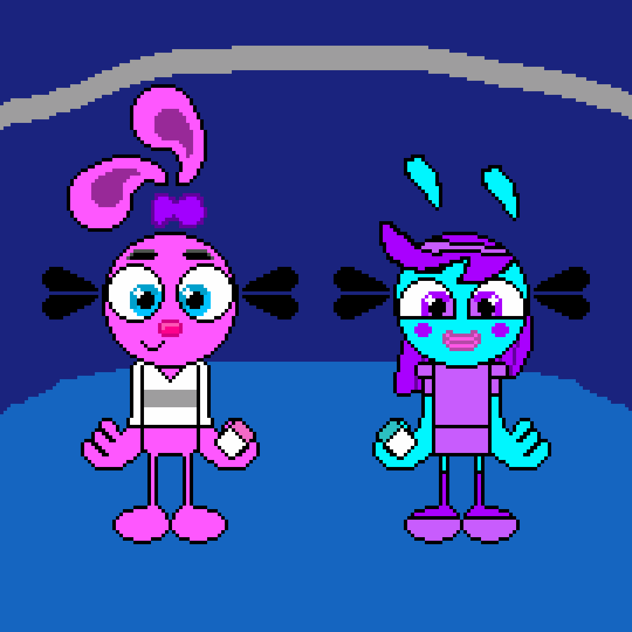 Pixilart - Yin and Lina by Tanyakhis