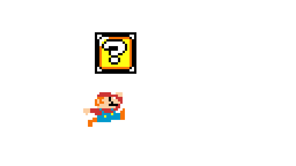 Editing Mario jump - Free online pixel art drawing tool - Pixilart