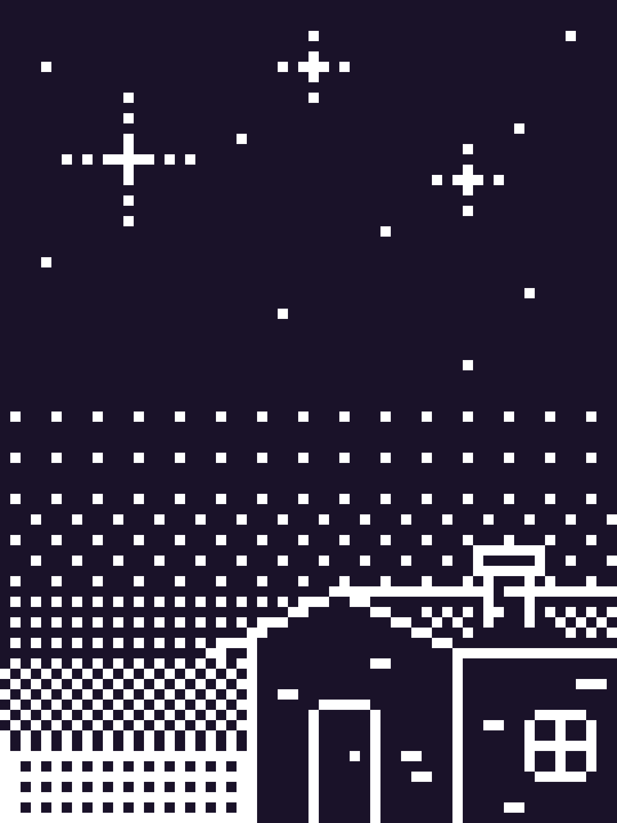 Pixilart - 1 bit drawing by VeryCraftyBoss