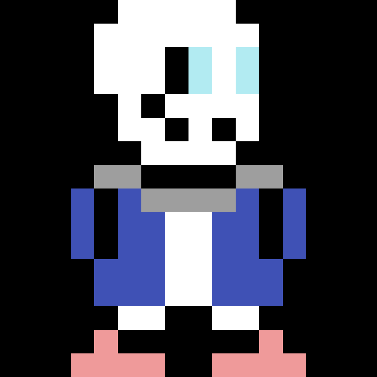 Pixilart - Sans SMB Style by Mario-Drawer