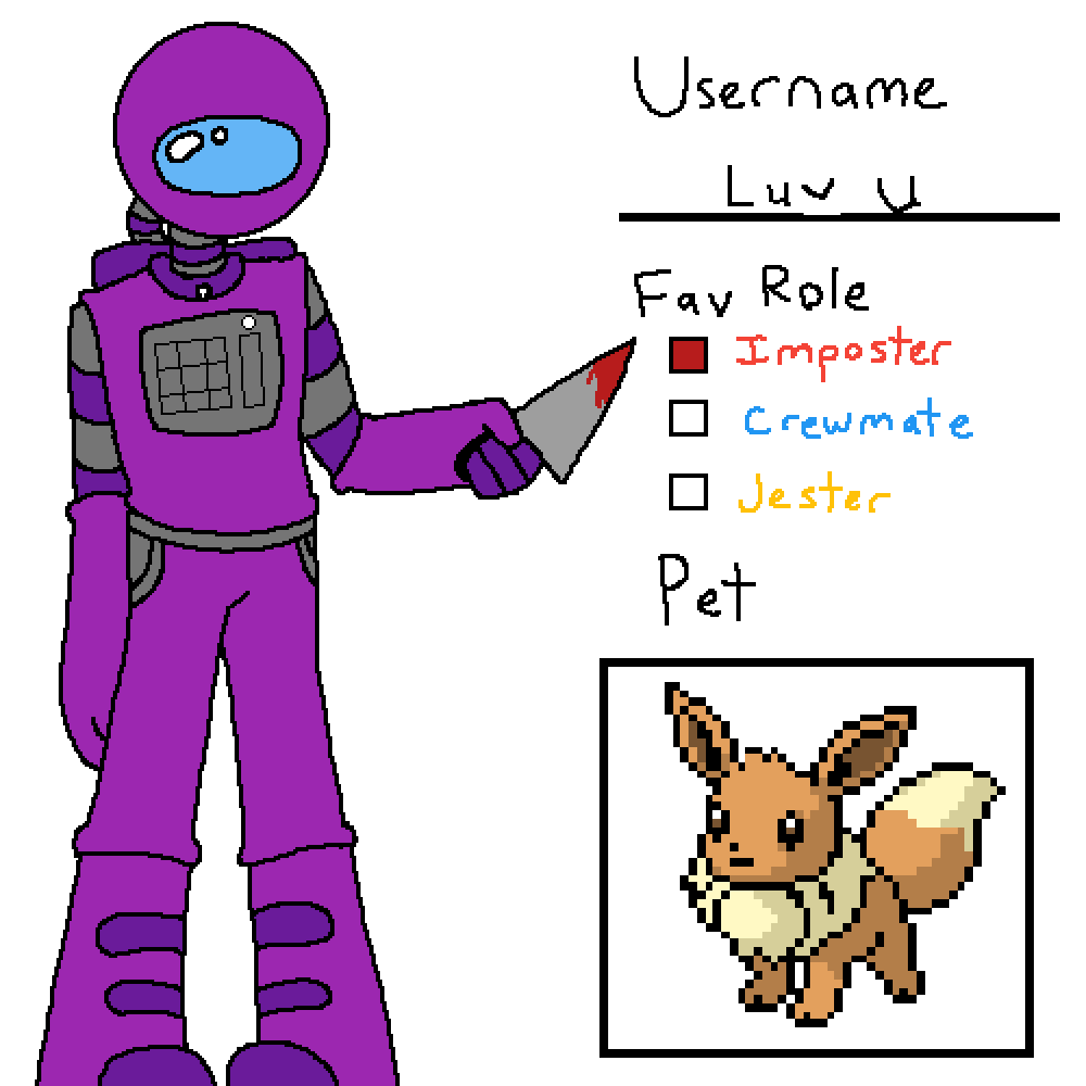 Pixilart - Luv u by L0ST-FR34Ks