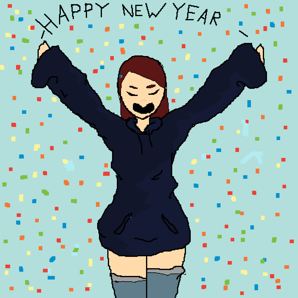 Editing Happy new year!!!!! - Free online pixel art drawing tool - Pixilart